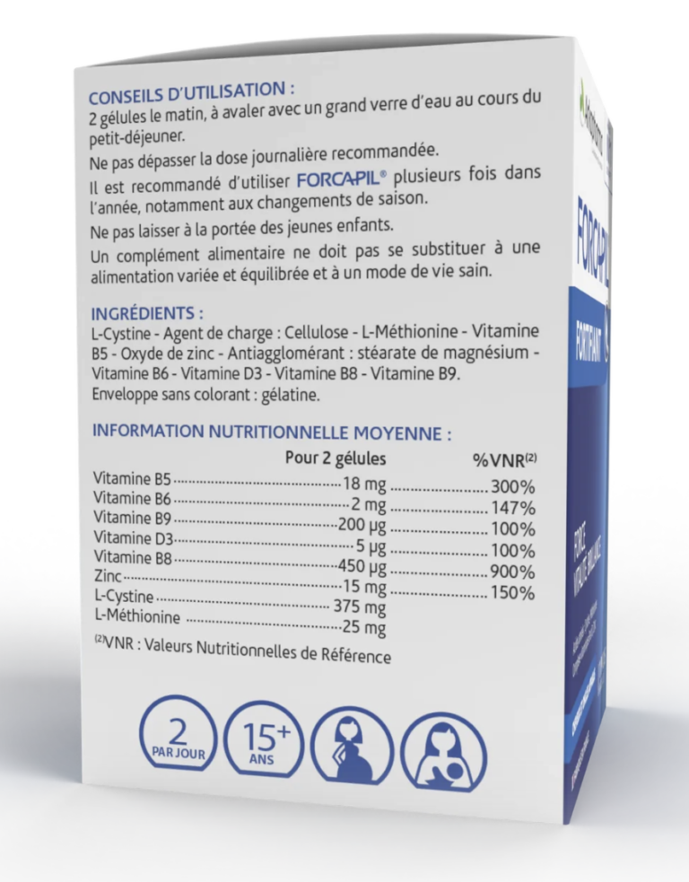 Forcapil avis 2026 - Un bon traitement anti-chute de cheveux